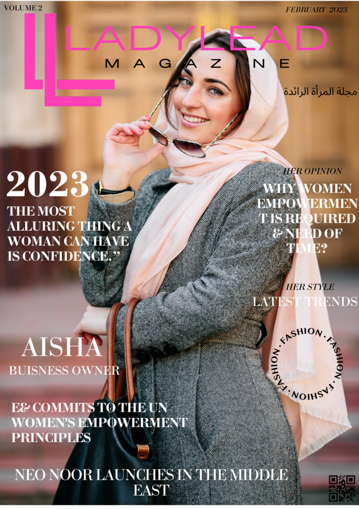 February Cover - Lady Lead Magazine