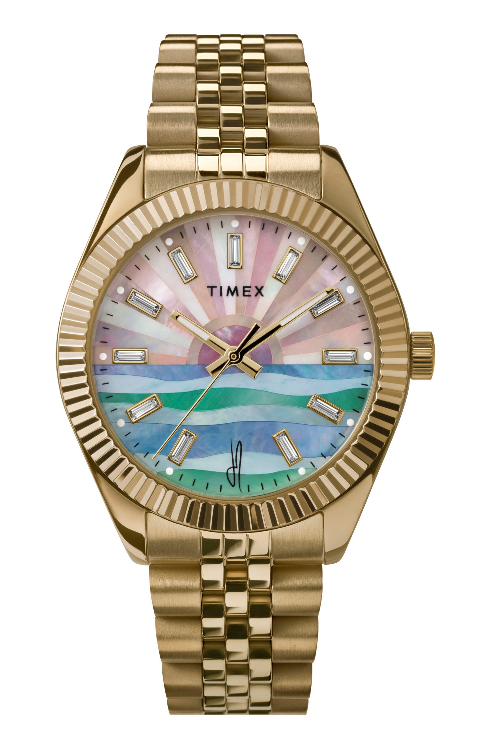 Jacquie Aiche x Timex Launch Limited-Edition Sunrise Timepiece - Lady ...