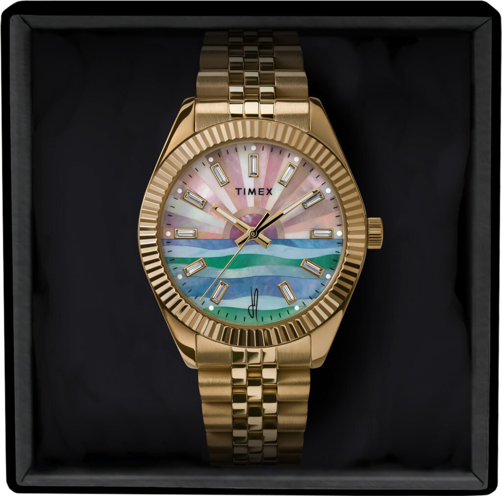 Jacquie Aiche x Timex Launch Limited-Edition Sunrise Timepiece - Lady ...