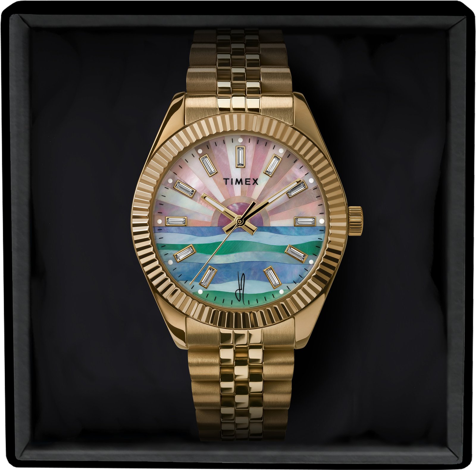 Jacquie Aiche x Timex Launch Limited-Edition Sunrise Timepiece - Lady ...